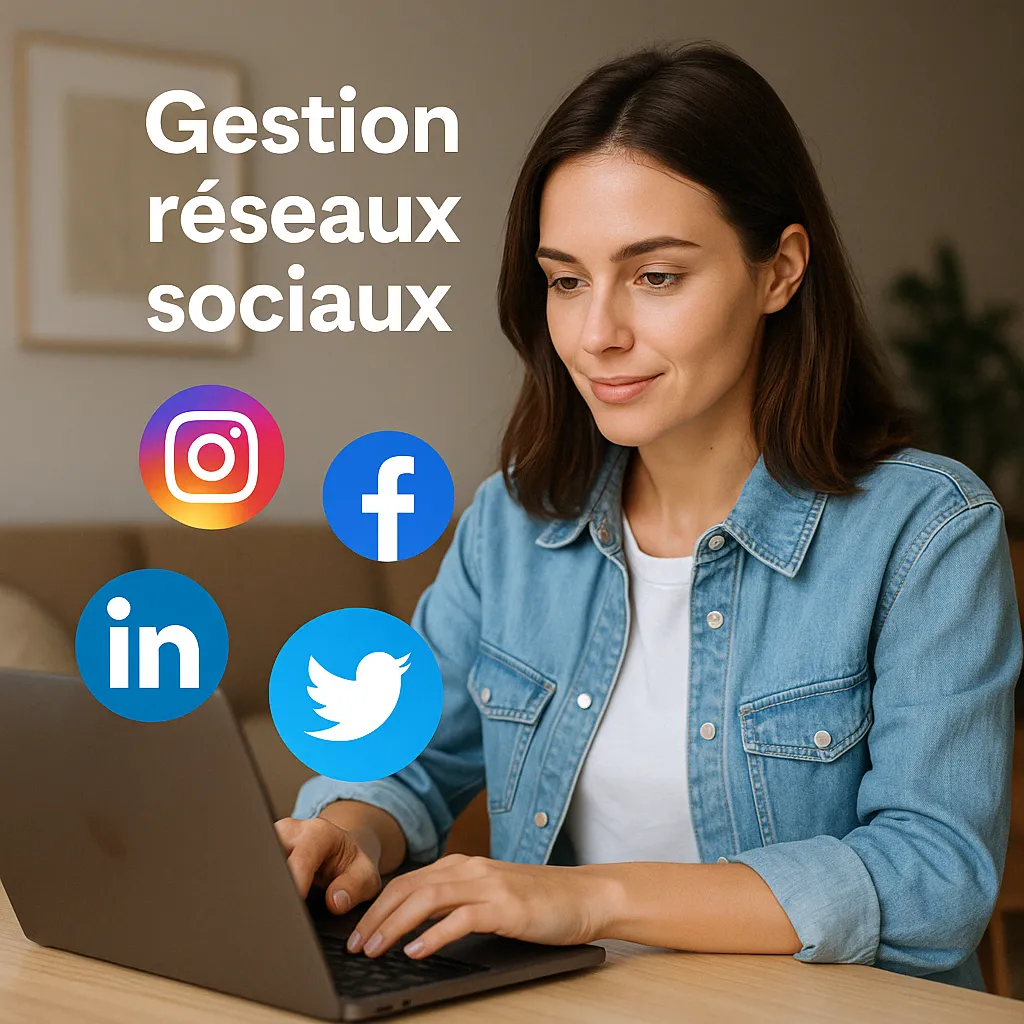Gestion Réseaux Sociaux – Stratégie & Contenu Engagé